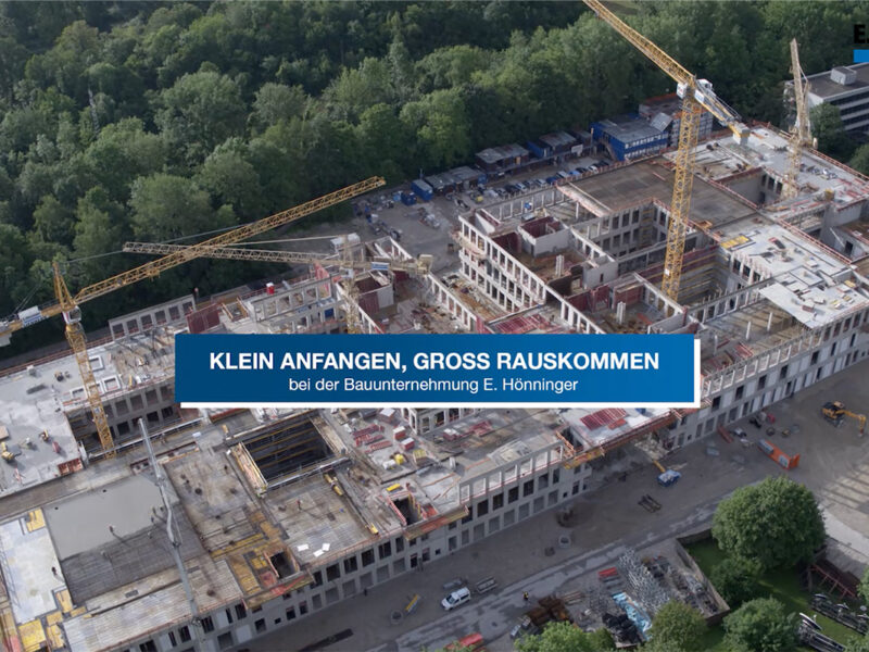 Recruiting-Film: Klein anfangen, groß rauskommen - hoenninger.de